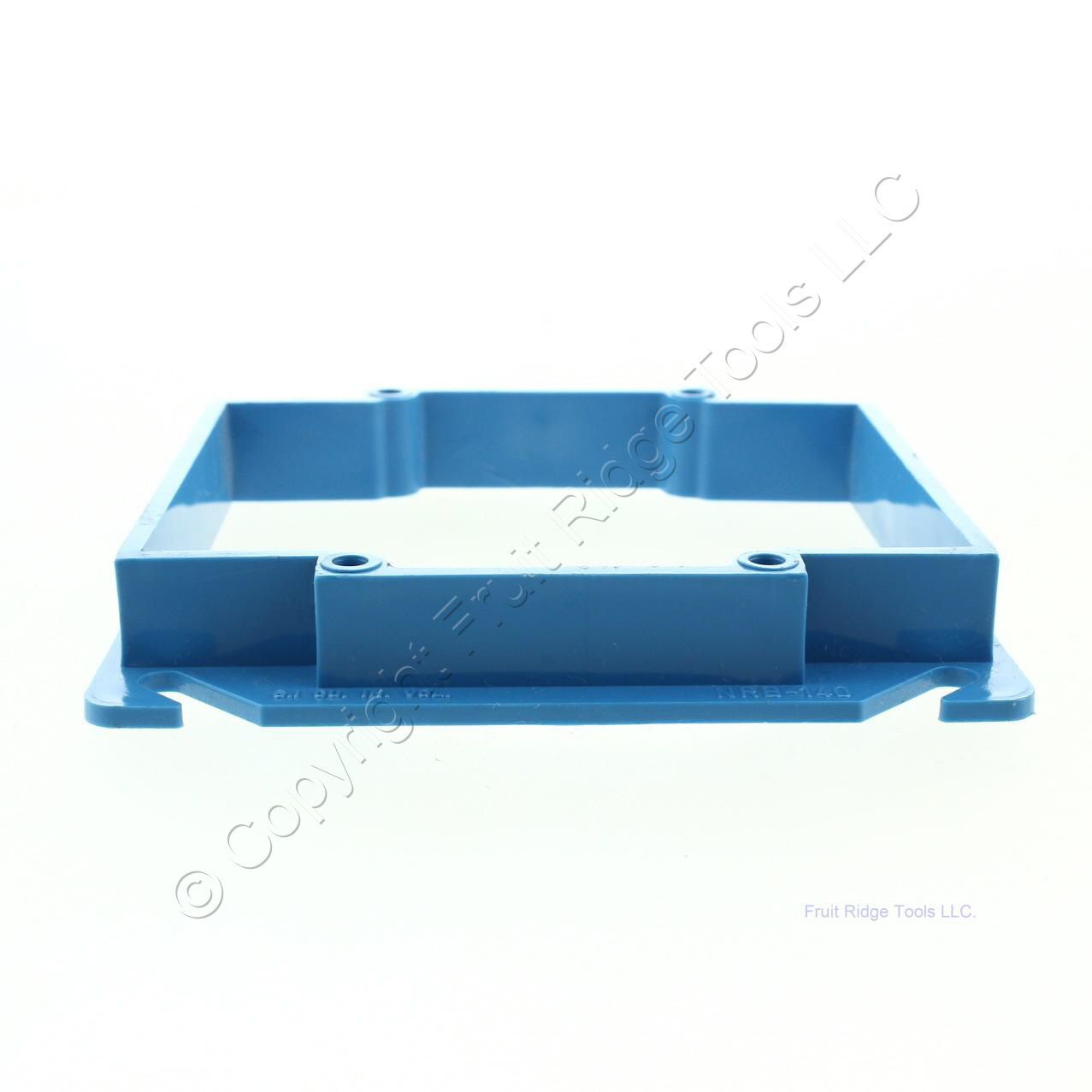 Carlon Blue 4" Non-Metallic Single Gang Square ENT Box Extender 1/2 ...