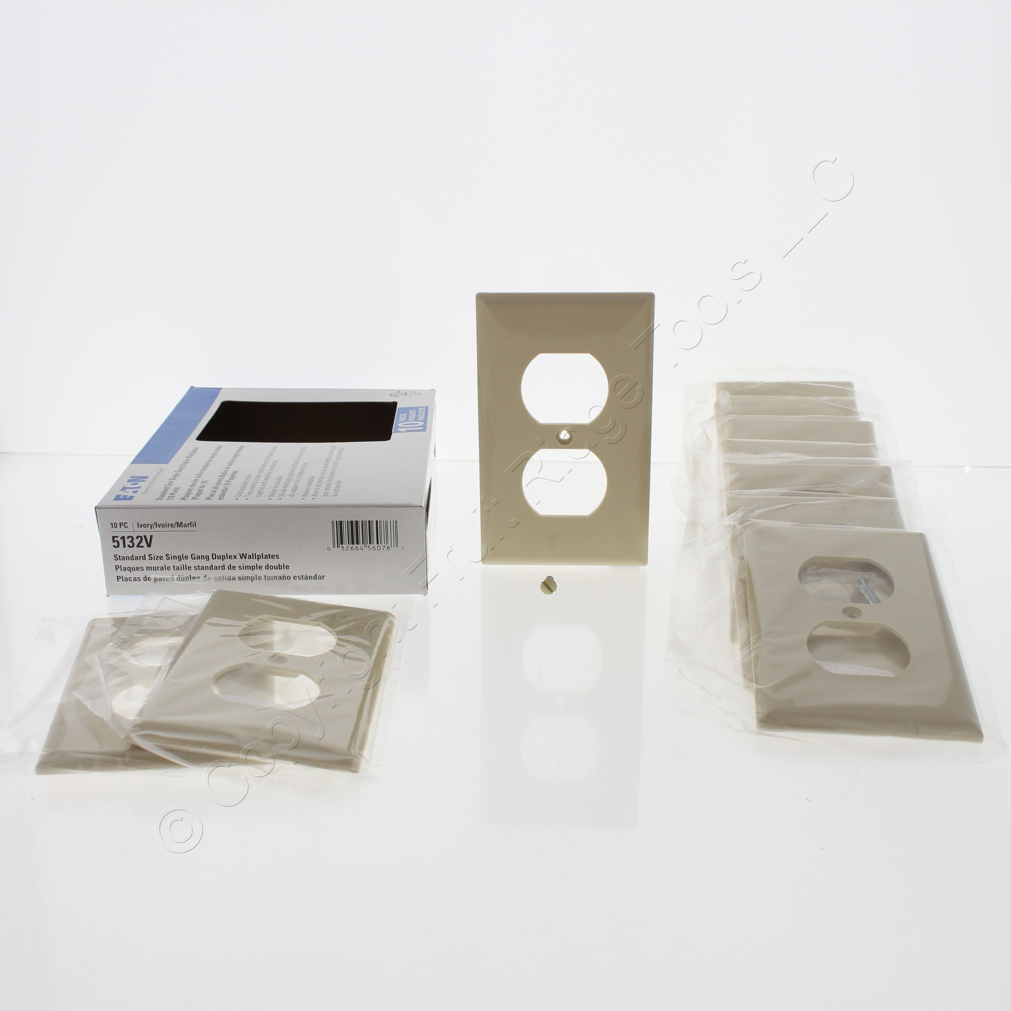 Eaton+5132V+Standard-size+Wallplate+1-gang+Nylon+Ivory for sale online ...