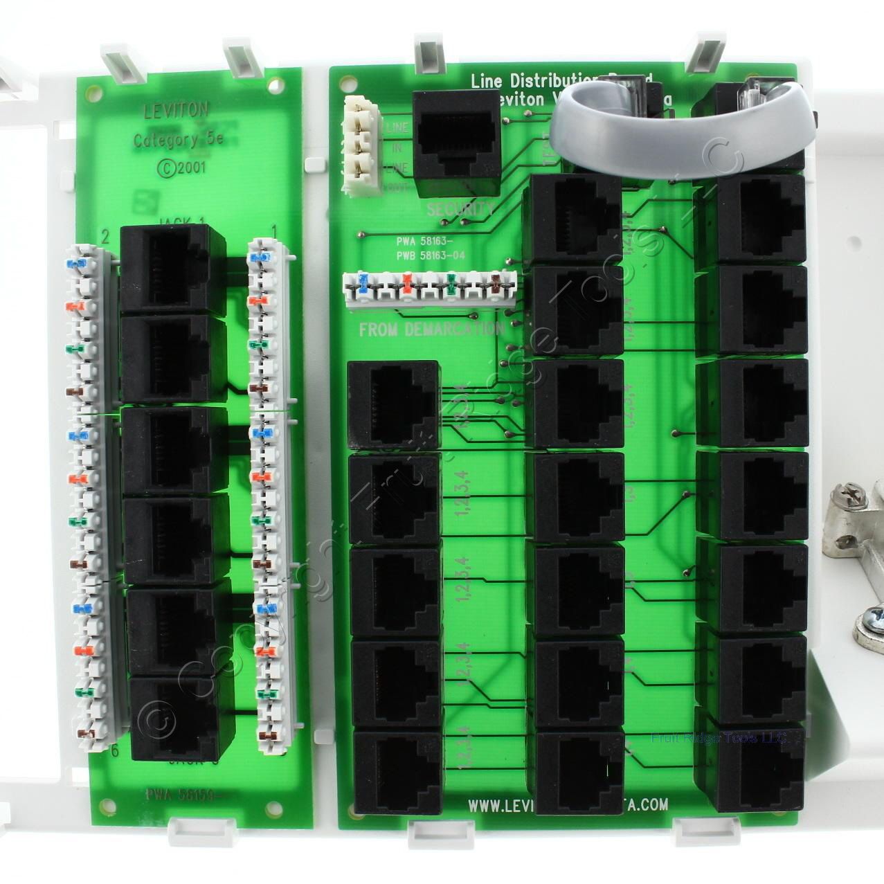 Leviton 035-47603-AHT Advanced Home Distribution Panel with Telephone ...