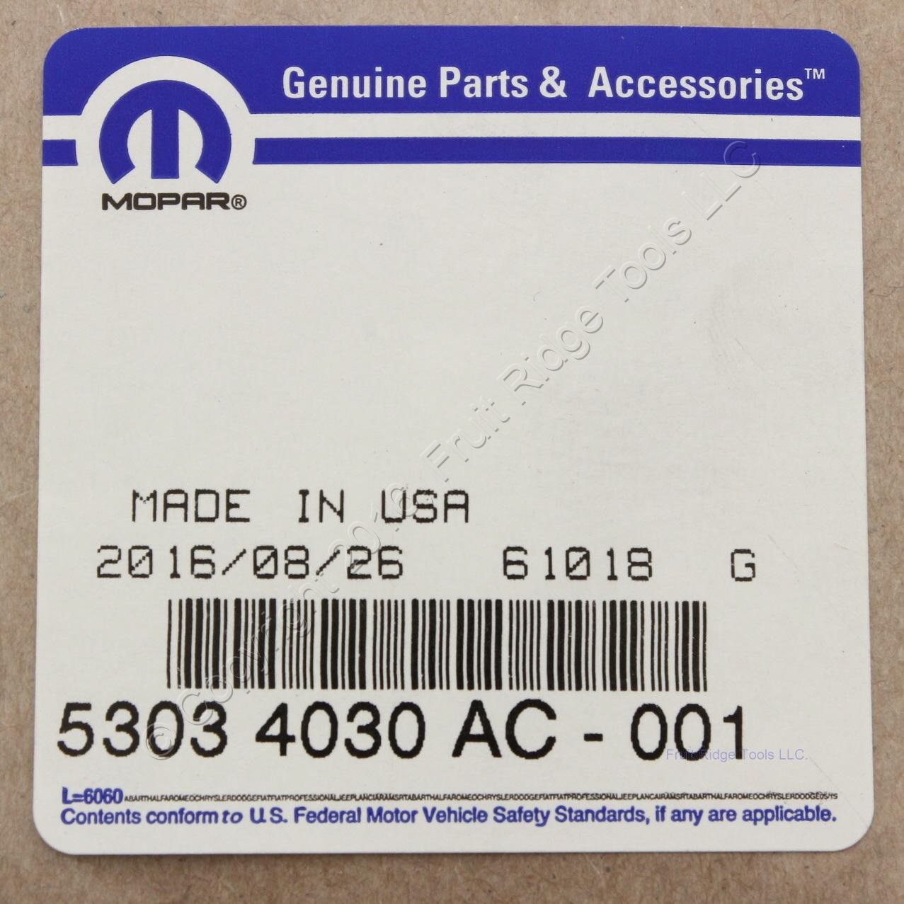 Exhaust Manifold Gasket Crown 53034030AC for sale online | eBay
