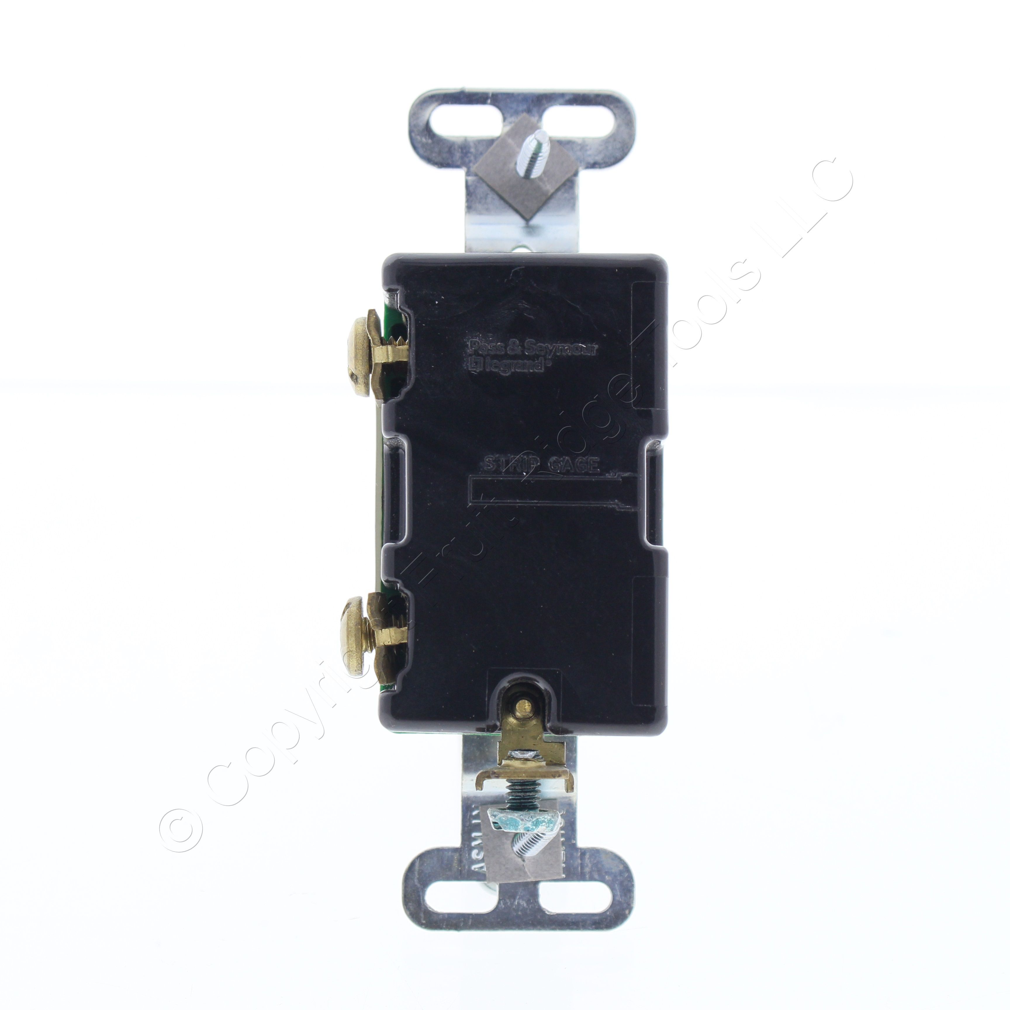 Pass & Seymour Brown Quiet Toggle Wall Light Switch 30a Single Pole ...