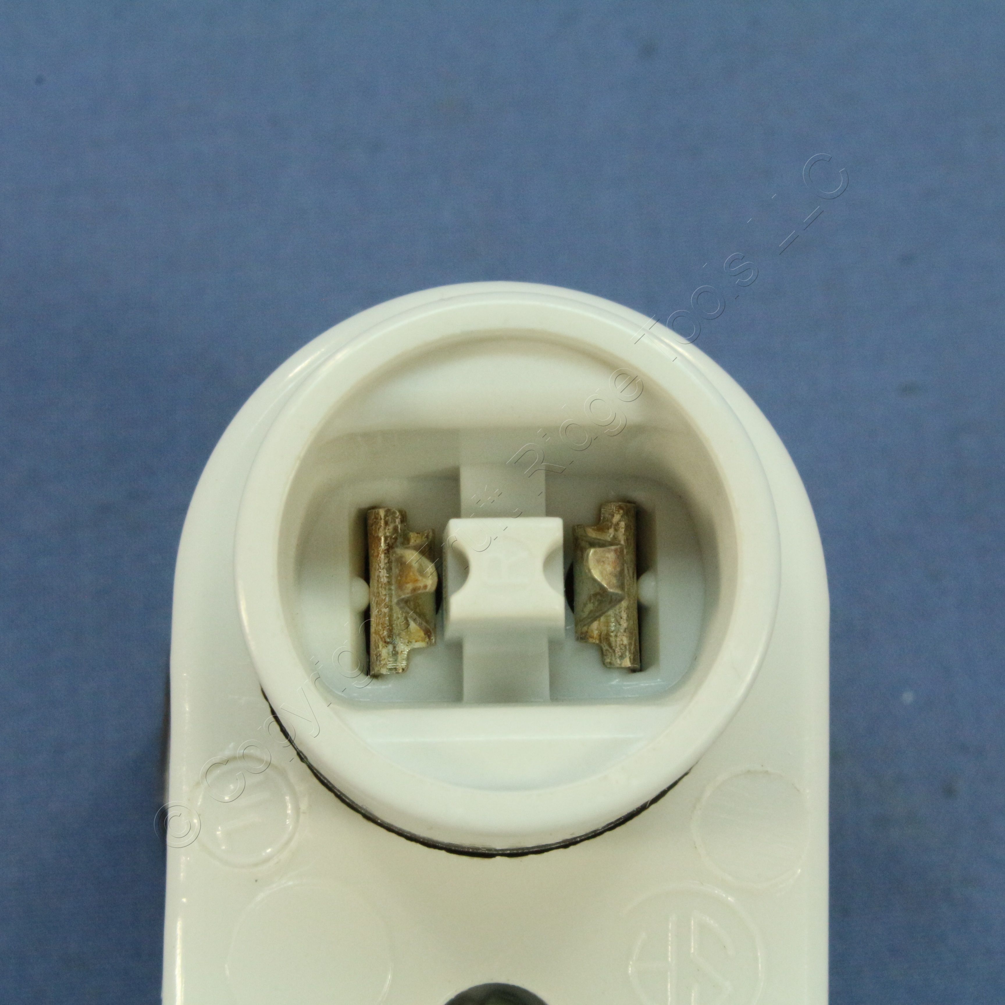 P&S White High Output VHO T8 T12 Fluorescent Lampholder Light Socket ...