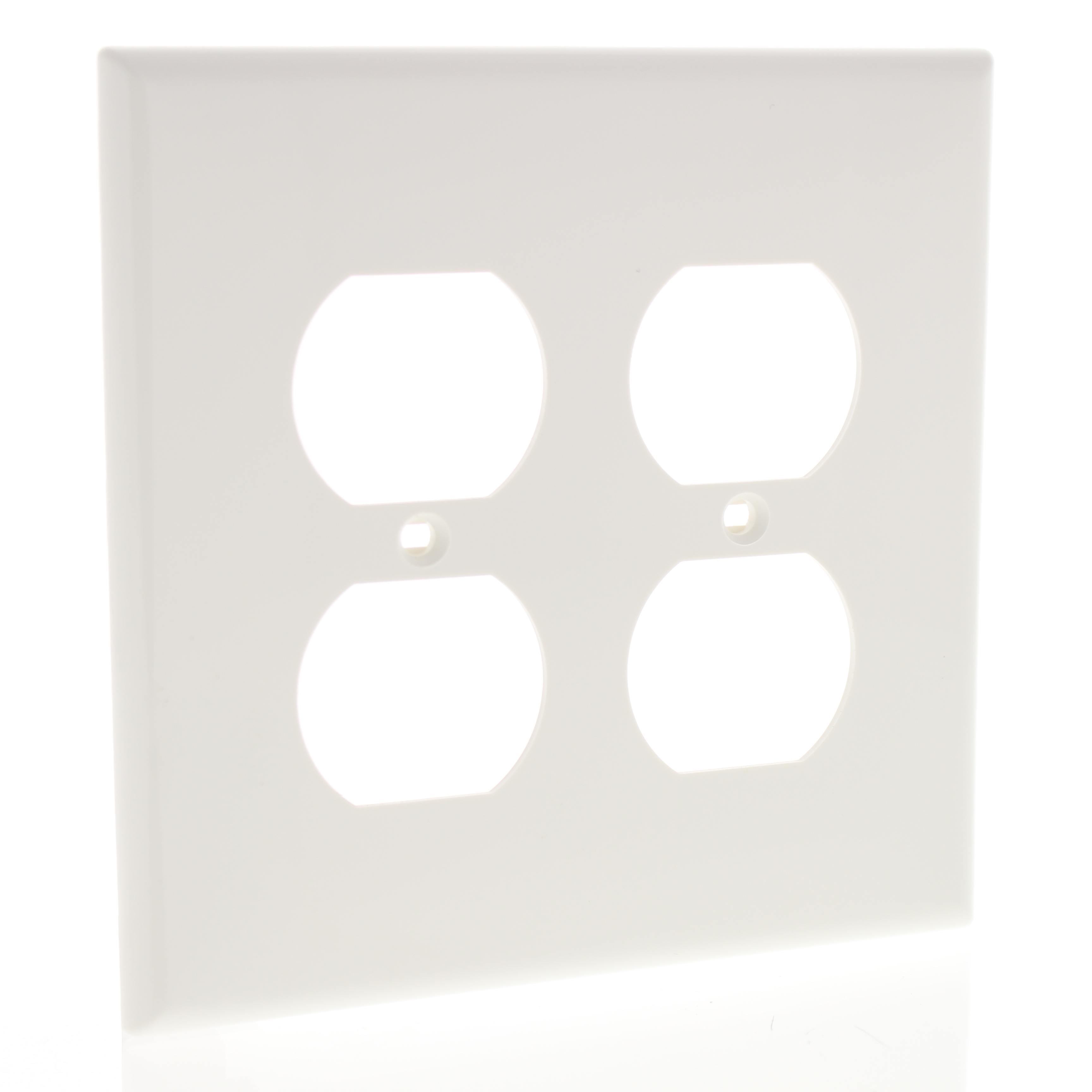 Leviton 2 Gang White Nylon Duplex Outlet Cover 1 PK for sale online | eBay